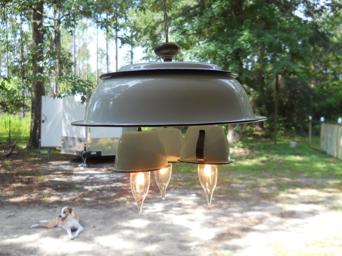 Porcelain Pan & Cups Light Fixture – Trowel and Arrow